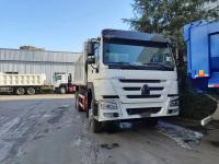 China RHD 6×6 10wheels  White HOWO Tipper Truck Full Drive High Horsepower 380HP for sale
