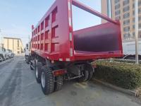 China SINOTRUK HOWO 380HP LHD Tipper Dump Truck 6X4 RED for sale
