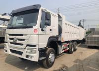 China Sinotruk Howo Used Tipper Dump Trucks 371Hp Or 375 Hp 6 × 4  Refurbishment for sale