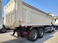 China ZZ3317V386JB1R High Horsepower Low Fuel Consumption 380HP White U-type   HOWO Tipper Truck for sale
