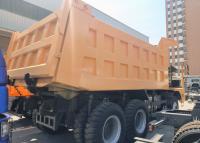 China Sinotruk Howo Mining Tipper Dump Truck 90Tons 6 × 4 High Strength Steel Cargo Body for sale
