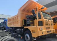 China Sinotruk Howo Mining Tipper Dump Truck 90Tons 6 × 4 High Strength Steel Cargo Body for sale