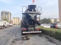China NEW HOWO HOHAN SINOTRUK Concrete Mixer Truck Black 10CBM 380HP 8X4 RHD for sale