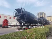 China NEW HOWO HOHAN SINOTRUK Concrete Mixer Truck Black 10CBM 380HP 8X4 RHD for sale