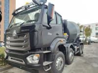 China HOWO Mixer Truck 12CBM 380HP H77L Cabin Black for sale