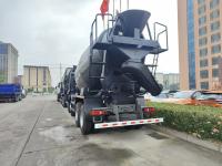 China HOWO Mixer Truck 12CBM 380HP H77L Cabin Black for sale