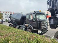 China HOWO Mixer Truck 12CBM 380HP H77L Cabin Black for sale
