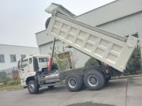 China 30 - 40 Tons RHD 10 Wheels Tarpaulin Sinotruk Howo 6x4 Tipper Truck For Construction for sale