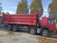 China Tipper Dump Truck SINOTRUK HOWO A7 8X4 For Construction ZZ3317V3567B1 for sale