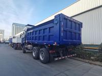 China SINOTRUK HOHAN NEW HOWO 30 - 40 Tons RHD 10 Wheels Tarpaulin  For Construction Blue High Efficiency Lifting And Unloading for sale