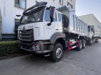 China SINOTRUK HOHAN HOWO 380HP LHD Tipper Dump Truck 6X4 Patterned Style Cargo Box for sale