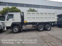 China HOWO 371HP 6×4 Left-Hand Drive Mid-Rise Dump Truck for sale