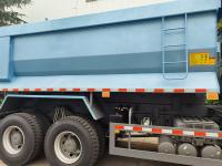 China Blue U-Trough Dumper (20CBM, 6×4, 380HP): Standout Advantages for Quick Material Discharge for sale