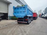 China Blue U-Trough Dumper (20CBM, 6×4, 380HP): Standout Advantages for Quick Material Discharge for sale