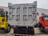 China 400HP  8×4+One Lift Axle, Super Power Heavy Duty U - Shaped Double Door Mighty King Tipper Dump Truck for sale