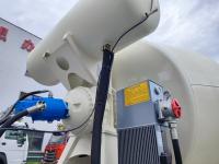 China White HOWO 8*4 Concrete Mixer: 371 Horsepower & Super-Large Loading Capacity for sale
