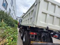 China 371HP White HOWO 6*6 All-Wheel Drive Dump Truck with Ghost-Face Cab for sale