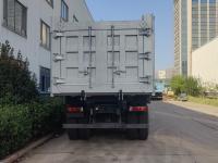 China SINOTRUK HOWO 8×4 Dump Truck 400HP + 7800mm Rear Double Door Cargo Box for sale