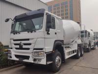 China HOWO 371HP 10m³ Concrete Mixer Truck with Eaton Pump & Motor for Heavy-Duty Construction for sale