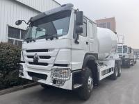 China HOWO SINOTRUK Concrete Mixer Truck 10CBM 371HP 6X4 LHD Stable and efficient for sale