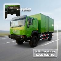 China 4X4 LHD Cargo Truck with 5000*2300*2300 mm Cargo Tank and 16T Rear Axle for Heavy Duty Transport for sale