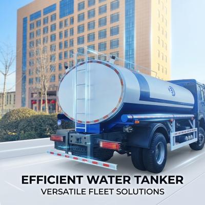 China SINOTRUK HOWO 4x2 300HP Blue Chassis With 10m³ Water Tank Body for sale