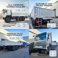 China Unleash Power and Versatility All Conquering White HOWO 6x6 400HP Off - Road Cargo Truck for sale