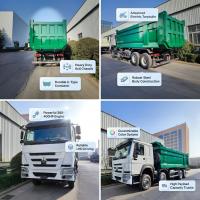 China Heavy-Duty 400HP Tipper Dump Truck with 26 Cubic Meter U-Box Payload Capacity for sale