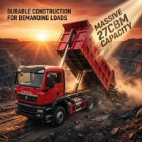 China SINOTRUK 6*4 Tipper Truck for Euro 2 Emission Standard and Heavy-Duty Transportation for sale