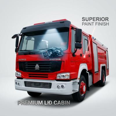 China SINOTRUK HOWO 15-20CBM 290HP Fire Fighting Truck with 6×4 Drive and 95km/h Speed for sale