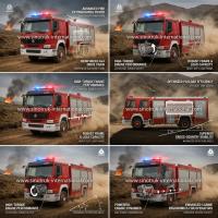 China SINOTRUK HOWO Fire Fighting Truck 8-12 CBM Water Tank 290 HP Emergency Vehicle for Fire Control and Sprinkling for sale
