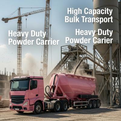 China SINOTRUK HOWO Bulk Cement Tank Truck 371HP 12 Wheels 36-45CBM Capacity 8×4 Drive for sale