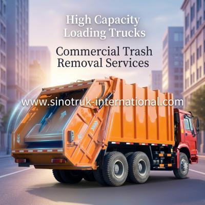 China SINOTRUK HOWO Compressed Garbage Collection Truck 15-16CBM 6X4 290HP for Municipal Waste Management for sale