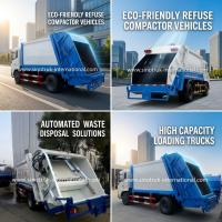 China SINOTRUK HOWO Compressed Garbage Truck 5-6CBM 4x2 with 83KW Engine and 95km/h Max Speed for sale