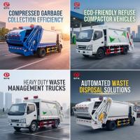 China SINOTRUK HOWO 6CBM Compressed Garbage Collection Truck 4x2 Drive 83KW Engine for Municipal Waste for sale