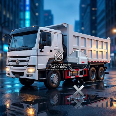 China SINOTRUK HOWO 20-25 CBM 6×4 Back Loader Garbage Truck ZZ1257M4341W with 290HP Engine for sale