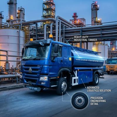 China 300 Hp Oil Tank Truck with 10CBM Capacity and SINOTRUK Chassis for Efficient Petroleum Transport for sale