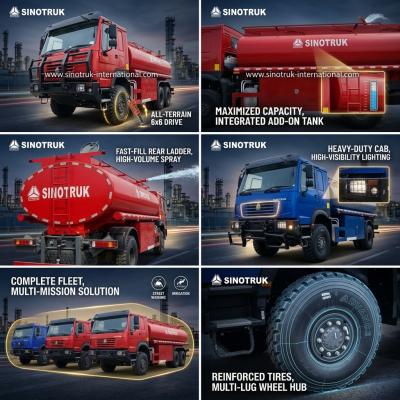 China SINOTRUK HOWO 290 HP Oil Tank Truck with 10 CBM Capacity and Heavy-Duty Chassis for sale