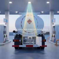 China SINOTRUK HOWO 4x2 Fuel Tank Truck 290HP with 16-20 CBM Capacity and 5mm Tank Thickness for sale