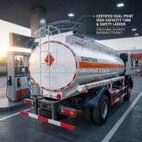 China Sinotruk Howo 10-20CBM Oil Tank Truck 4 X 2 Lhd Euro 2 290 Hp for sale