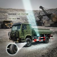 China SINOTRUK HOWO 4×4 Fuel Tank Truck 8-12CBM 290HP with SGS Certification for Petroleum Transport for sale