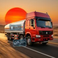 China SINOTRUK HOWO Oil Tank Truck 30CBM for Oil Transportation 8X4 RHD Euro2 336HP for sale