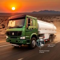 China SINOTRUK HOWO Gas Tanker Truck 16-20CBM  6X4 LHD Euro2 290HP for sale