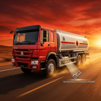 China SINOTRUK Oil Tank Truck 8-12CBM 4×2 LHD Euro3 190HP for Fuel Transportation for sale