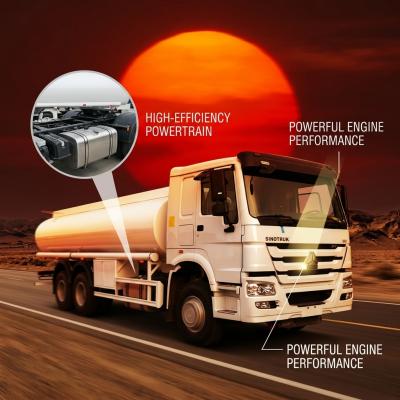 China SINOTRUK HOWO 20 Ton Fuel Tank Truck 6×4 LHD 290HP Euro2 with 16-20 CBM Capacity for sale