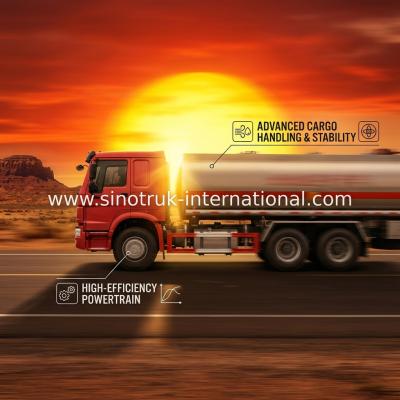 China SINOTRUK 6×4 LHD Euro 2 290HP Chemical Tanker Truck 16-20 CBM Capacity for Oil and Fuel Transport for sale