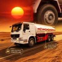 China SINOTRUK HOWO 20 Ton Oil Tank Truck 6×4 LHD Euro2 290HP Mobile Fuel Transport Vehicle for sale