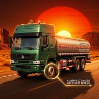 China SINOTRUK HOWO 16-20 CBM Oil Tank Truck 6×4 290HP for Fuel Transportation for sale