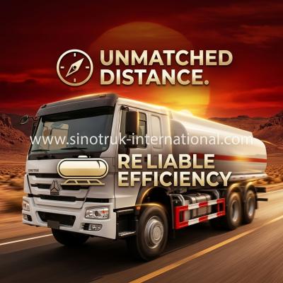 China SINOTRUK HOWO 16-20CBM Oil Tank Truck 6X4 290HP Euro2 Compliant Fuel Transport Vehicle for sale