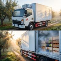China Refrigerated Truck SINOTRUK HOWO For Frozen Food / Medicine Transport for sale